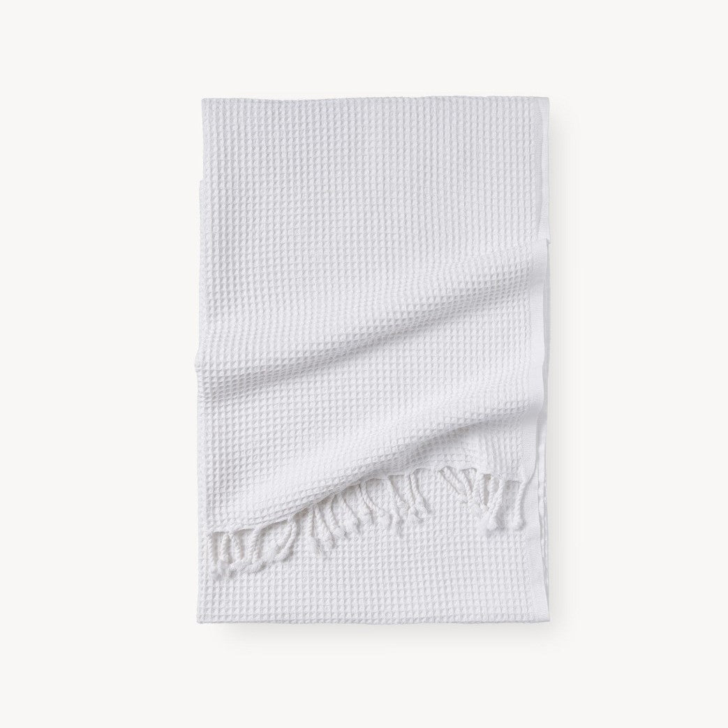 Pokoloko Stonewashed Waffle Towel, Salt | Avalon Willow Home